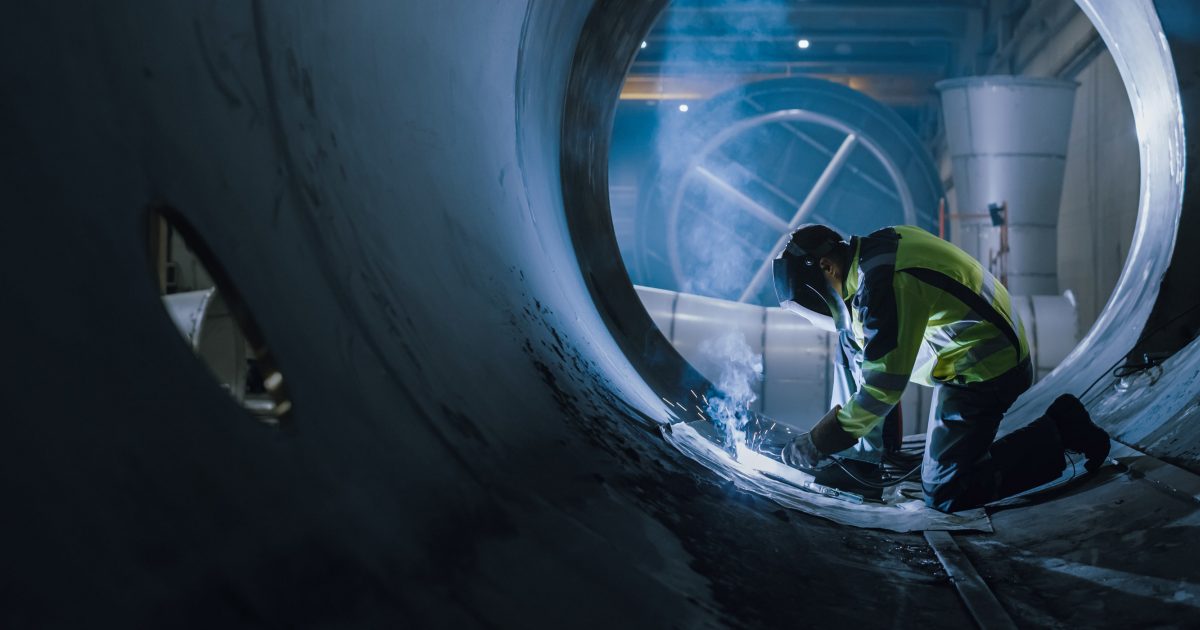 Havspeilet | Sveiser - bygge skip